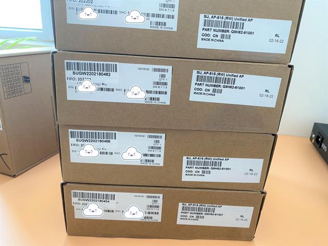 International version HPE Aruba AP-515 (RW) - wireless access point ...