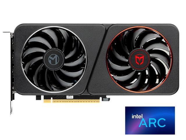 MAXSUN Arc B580 Milestone OC 12G Graphics Card, 2x WINDFORCE Fans, 192 ...