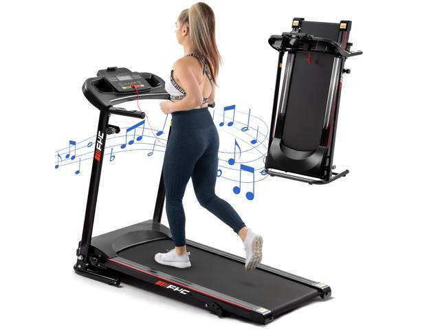 Folding Treadmills for Home with Bluetooth and Incline, Portable ...