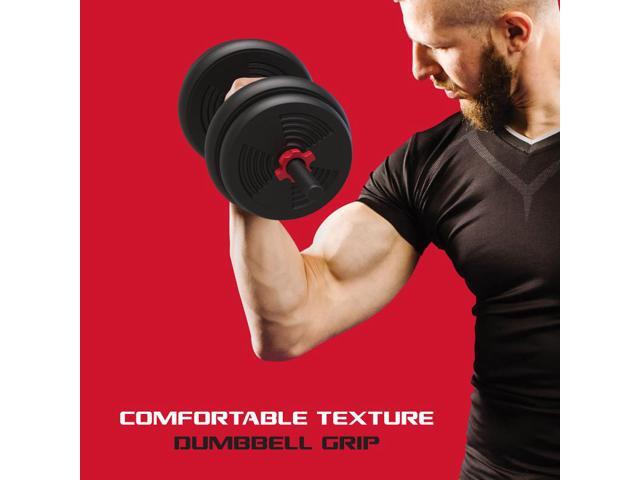 FitRx SmartBell Gym, 60lb 4-in-1 Portable Interchangeable Dumbbell ...