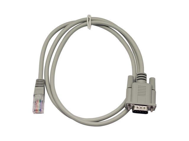 UOTEK 3.28FT RJ45 to DB9 Converter Cable NON-UL 28AWG*8C OD5.0 1M ...