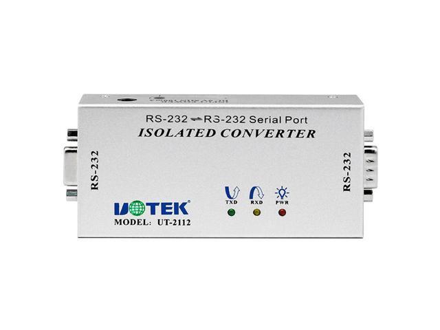 UOTEK Industrial RS232 9 Bits Full Signal Isolated Converter RS-232 ...