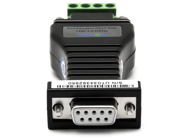 UOTEK Industrial RS232 to RS485 Adapter Converter RS 232 DB9 Connector ...