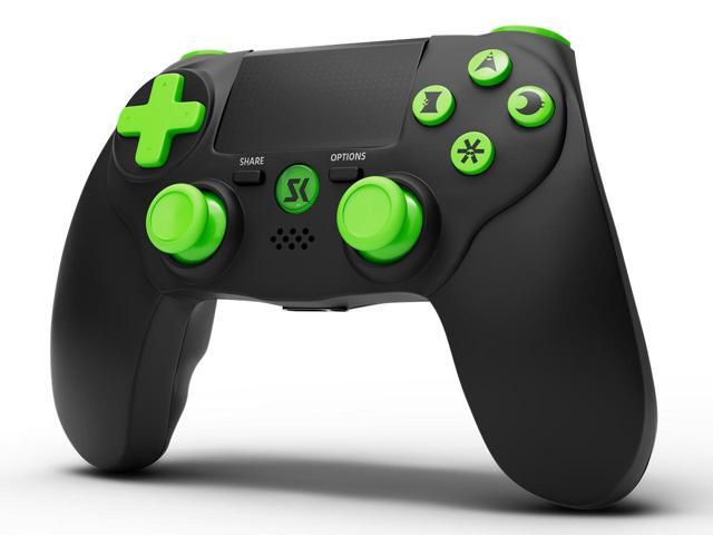 CHENGDAO Wireless Controller for PS4/PC Windows,Double Shock, 6-Axis ...