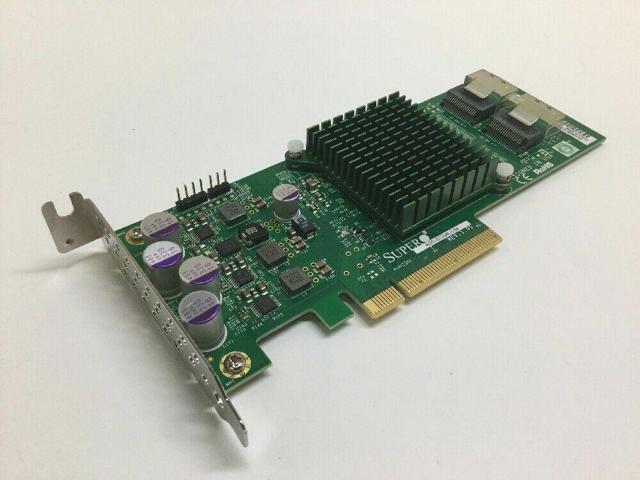 Refurbished: AOC-S2308L-L8E Supermicro 8 Ports 6Gb/s SAS SATA Storage ...