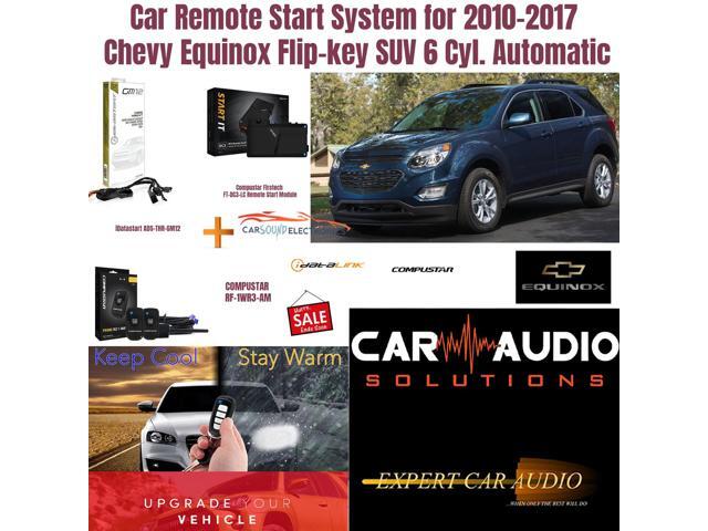 Car Remote Start System for 2010-2017 Chevy Equinox Flip-key SUV 6 Cyl ...