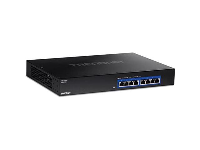 TRENDnet 8-Port 10G Switch, 8 x 10G RJ-45 Ports, 160Gbps Switching ...