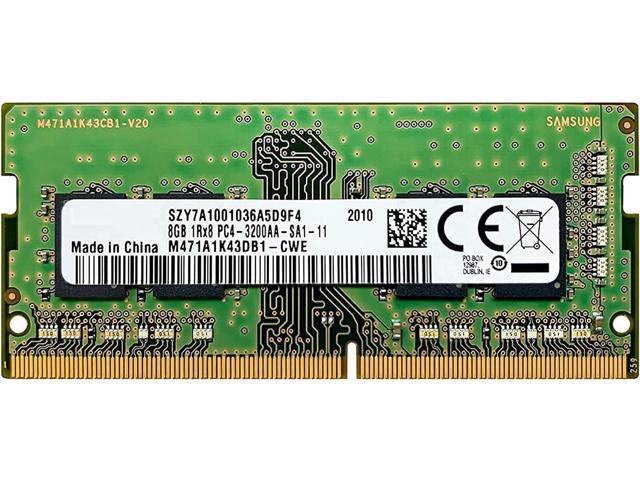 Samsung 8GB DDR4 3200MHz SODIMM PC4-25600 CL22 1Rx8 1.2V 260-Pin SO-DIMM Laptop Notebook RAM ...
