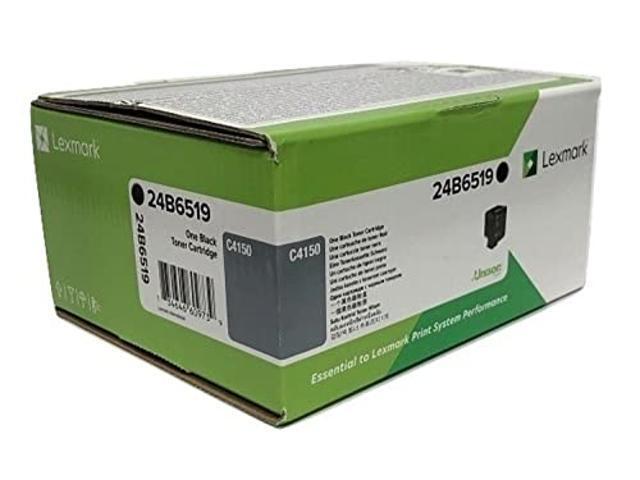 Lexmark 24B6519 C4150 Toner Cartridge (Black) in Retail Packaging ...