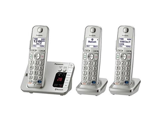 Panasonic KX-TGE263S Link2Cell Bluetooth Enabled Phone with Answering ...