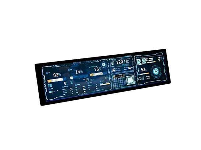 EDIY 8.8 inch IPS Screen AIDA64 CPU Temperature Monitor 1920x480 LED ...