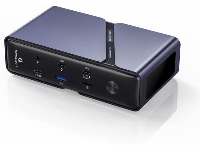 MINISFORUM TB4-01 Docking Station with Thunderbolt 4, Enclosure with ...
