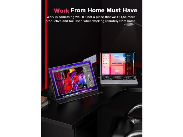 UPERFETC Portable Monitor 2K 144HZ 16" QHD 500 Nits Portable Gaming ...