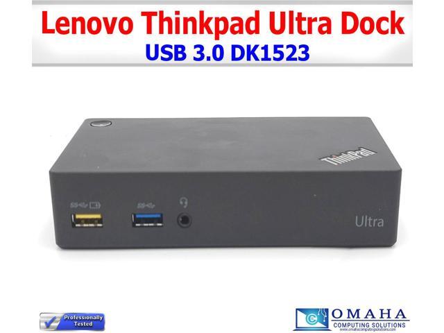Refurbished: LENOVO THINKPAD USB 3.0 ULTRA DOCK DK1523 03X7131 40A8 ...