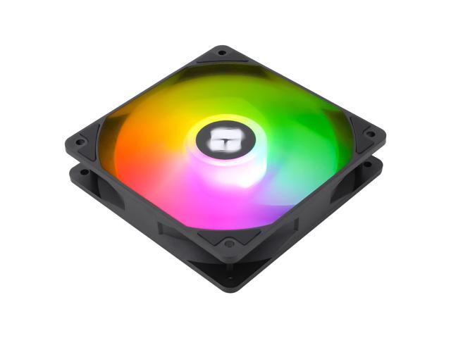 Thermalright TL-C12C-S X3 CPU Fan 120mm ARGB Case Cooler Fan, 4pin PWM Silent Computer Fan with ...