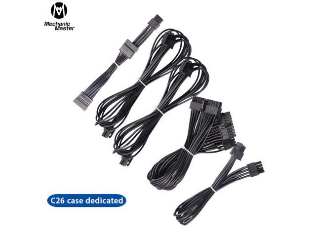 Mechanic Master C26,Custom modular PSU cable set -Corsair SF (PSU ...