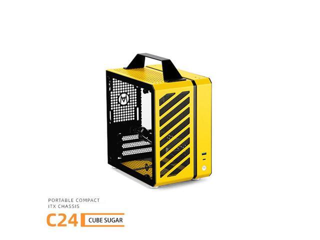 Mechanic Master C24 Small Cube Sugar Mini-ITX Chassis / Alumium / Steel ...