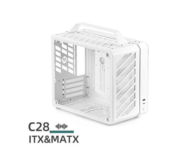 Mechanic master C28 case | 17.9L ultra-compact portable handle MATX compatible with 240 Aio ...