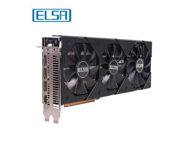 ELSA AMD Radeon RX 5700 XT 8GB GDDR6 256-Bit PCI Express 4.0 x 16 Video ...
