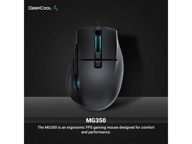 DeepCool MG350 R-MG350-BKDUNN-G Black Wired Optical Gaming Mouse ...