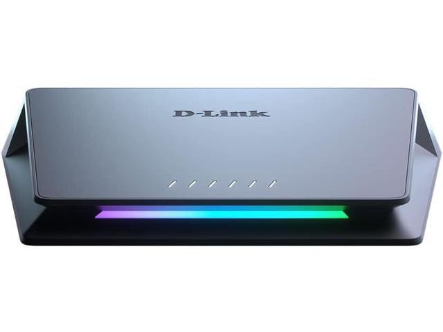 D-Link 6-Port 10GB & 2.5GB Unmanaged Gaming Switch with 1 x 10G, 5 x 2 ...