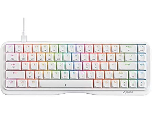 KEMOVE K68se 60% Gaming Mechanical Keyboard RGB Backlit,Linear Red ...