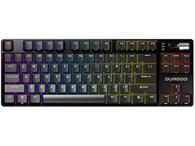 DURGOD TGK 300 Mechanical Gaming Keyboard for Windows Mac PC Laptop ...