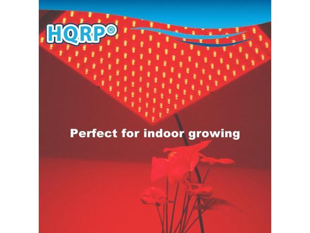 HQRP 660 nm 14W 225 LED Pure Red Grow Light Panel for Growing Flowers ...