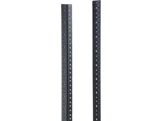 RIVECO 16U Rack Rails 2 PCS, 3.0 mm Thickness Steel Tapered Holes ...
