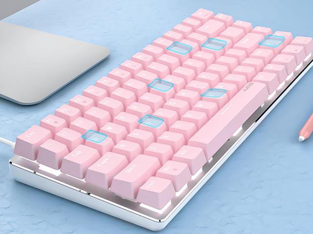 AJazz AK33 82 Keys, Mechanical Gaming Keyboard, Adjustable Light ...