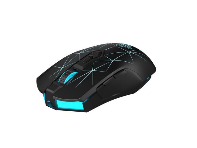 Ajazz Aj52Pro RGB 2.4G Wireless Gaming Mouse Rechargeable Bluetooth ...