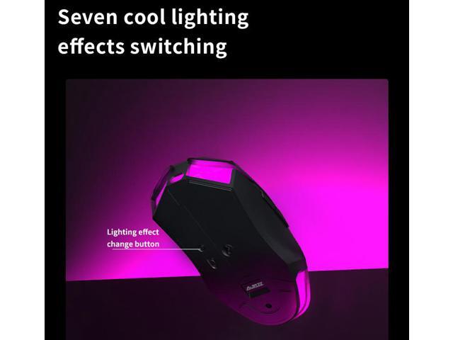 Ajazz Aj52Pro RGB 2.4G Wireless Gaming Mouse Rechargeable Bluetooth ...