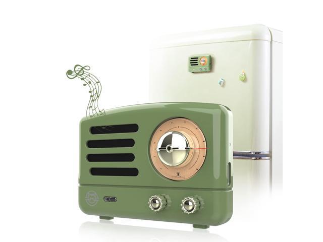 Muzen OTR Magnetic Fridge Sticker Bluetooth Speaker, Retro Small ...