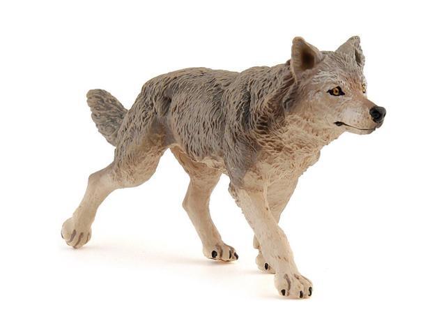 Papo Grey Wolf Animal Figure 53012 - Newegg.com