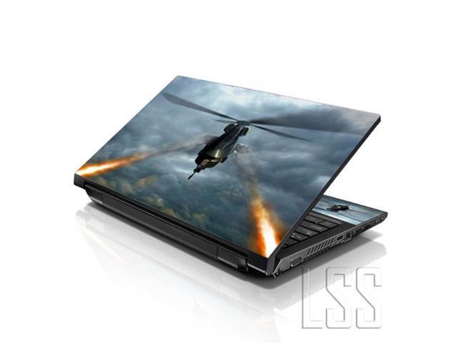 LSS 17 17.3 Inches Laptop Notebook Skin Sticker with 2 Wrist Pads ...