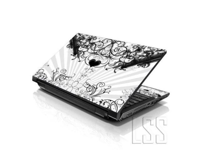 LSS 17 17.3 Inches Laptop Notebook Skin Sticker with 2 Wrist Pads ...