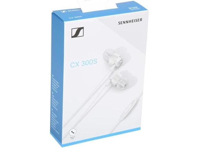 CX 300S In-Ear Headphone with One-Button Smart Remote (White) - Newegg.com