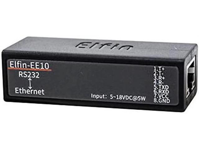 HF Elfin-EE10 Serial Server Serial Port RS232 to Ethernet Serial Port ...
