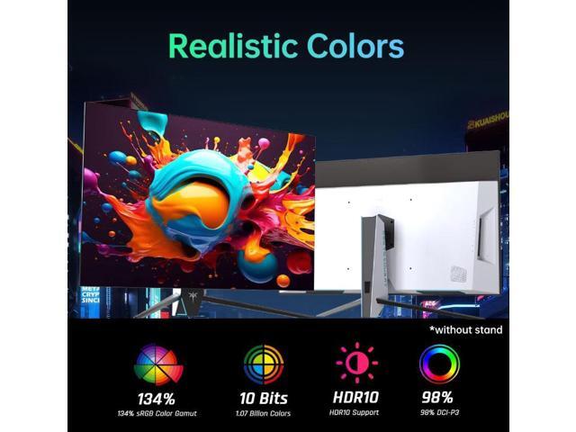 KTC 48 inch 4K OLED Gaming Monitor, 3840x2160 UHD, 138Hz, 0.1ms(GTG ...