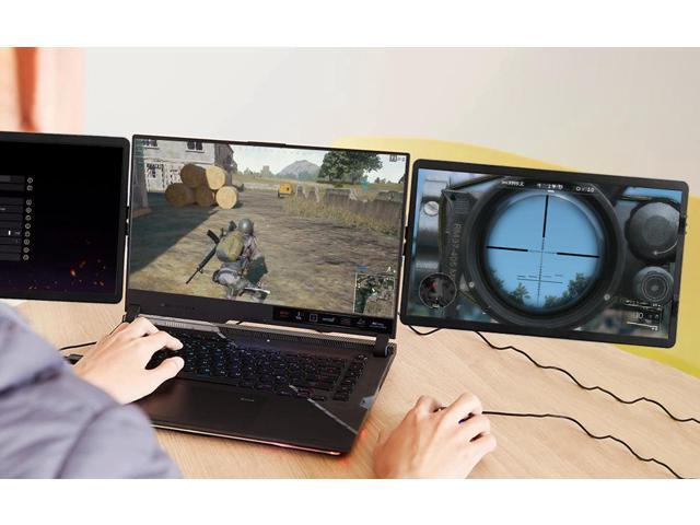 11.6 Inch EM116 Game Monitor Portable HDMI-compatible USB-C 1366x768 TN ...