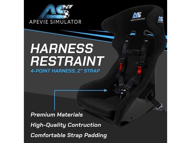 Apevie Simulator 4-Point Harness Seat Belt - Newegg.com