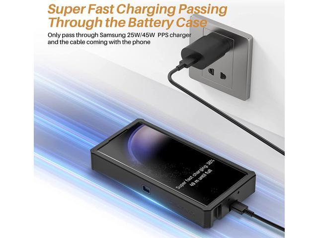 Zerolemon Battery Case For Galaxy S23 Ultra 10000mah Super Fast