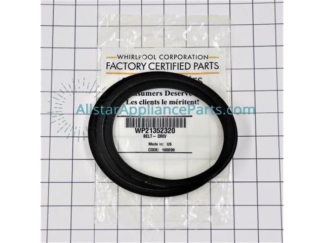 Whirlpool Washing Machine Drive Belt WP21352320 - Newegg.com