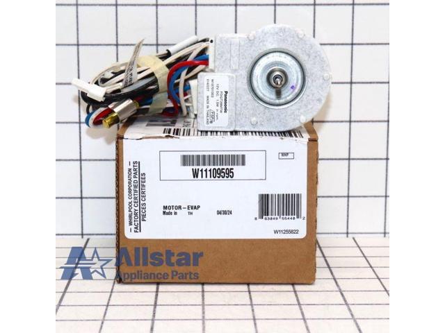 Whirlpool Refrigerator Evaporator Fan Motor W11109595 - Newegg.com