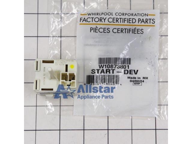 Whirlpool Refrigerator Compressor Start Device W10873801 - Newegg.com
