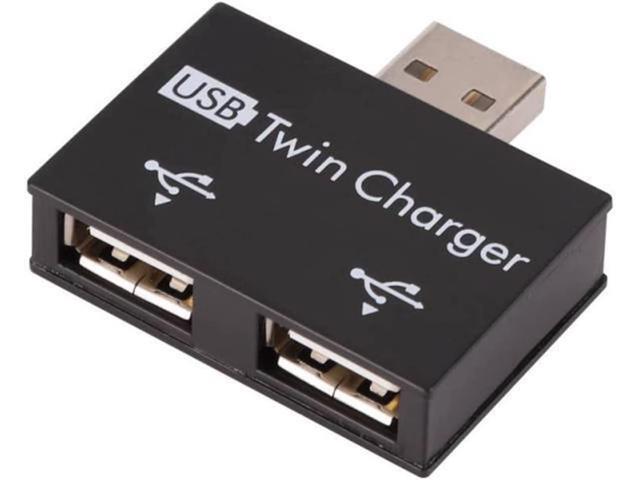 2 Port USB Extender Male to Dual Female USB Splitter USB 2.0 Adapter ...