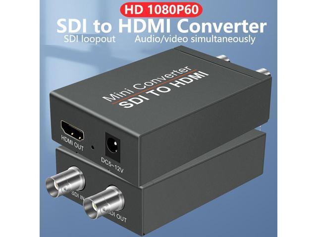 IXJYLCPC SDI (SD-SDI/HD-SDI/3G-SDI) to HDMI Converter SDI in HDMI Out ...