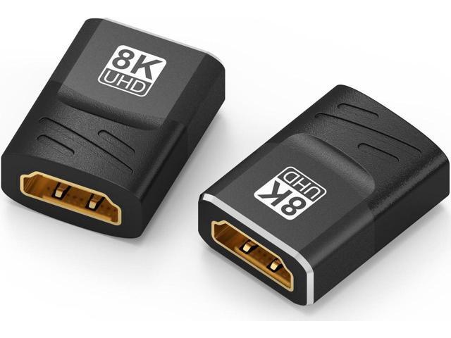 IXJYLCPC HDMI Adapter 8K Female to Female, 2.1 HDMI Extender UHD ...