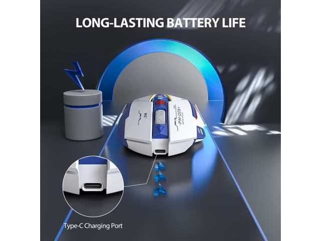 INPHIC-M6P MWireless Mouse 700mAh Large Ergonomic Rechargeable 2.4G ...