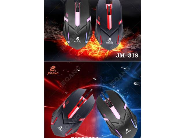 JEQANG Gaming mouse wired usb black - Newegg.com